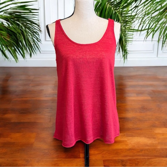 FARM Rio | Tops | Farm Rio Red Scoop Neck Tank Top Size M | Poshmark